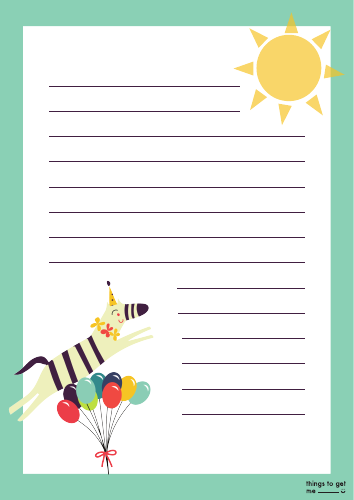 Printable Gift List Templates