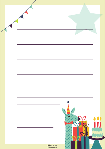Printable Gift List Templates